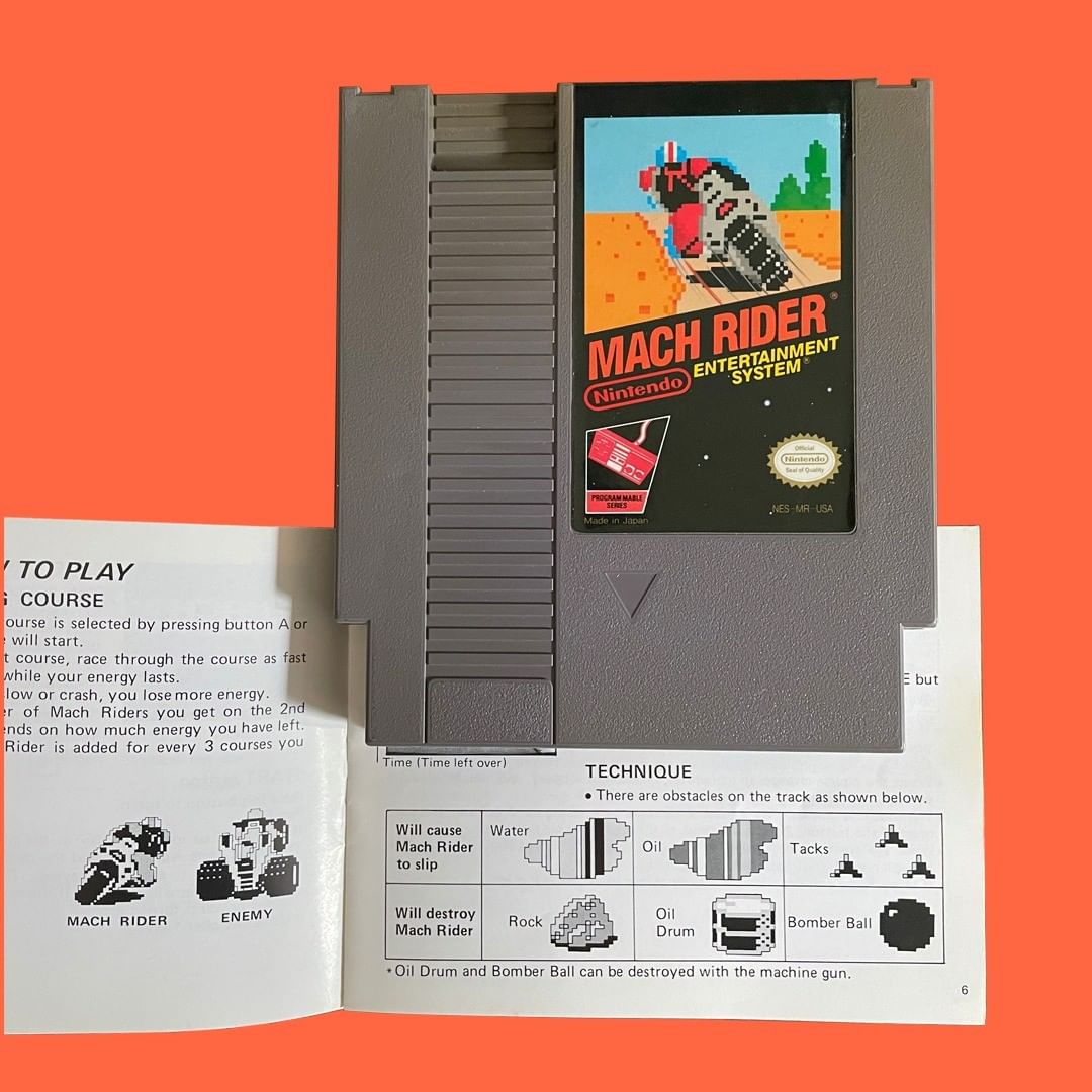 Mach Rider con manual - Retro Store