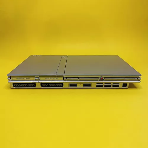 Playstation 2 Slim Silver En Caja Completo Con Joystick - Retro Store